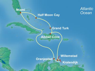 Zuiderdam | Southern Caribbean: Amber Cove & ABC Islands Cruise | Deal ...