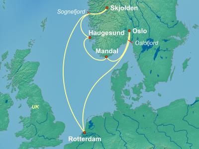 Rotterdam | Norwegian Fjords with Sognefjord Cruise | Deal | Costco Travel