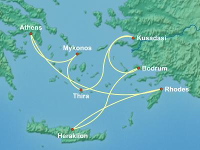 Norwegian Getaway | Buyer's Choice Santorini, Rhodes & Istanbul | Deal ...