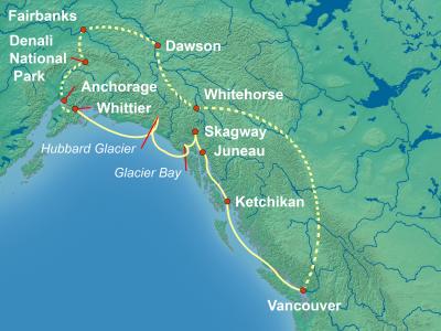 Noordam | Yukon+Denali: Tour #Y1L | Deal | Costco Travel