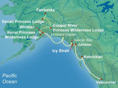 Majestic Princess | Denali Explorer Cruisetour - Tour #OB8 | Deal ...